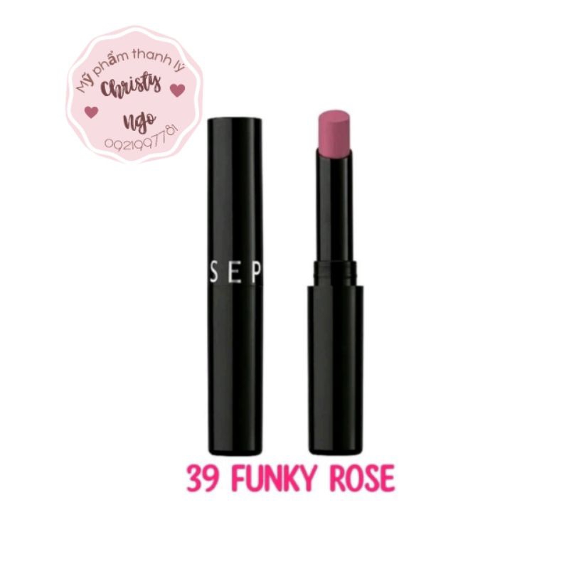 [TINH HOA HỘI TỤ] SON SEPHORA COLLECTION COLOR LAST LIPSTICK -39 FUNKY ...