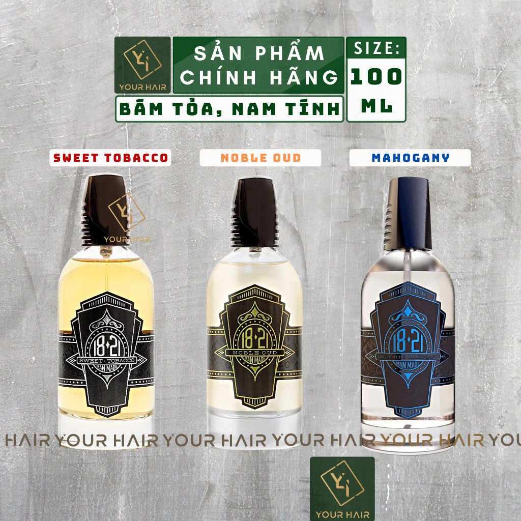 Nước Hoa 18.21 Man Made Spirits 100ml | Sweet Tobacco - Noble Oud ...
