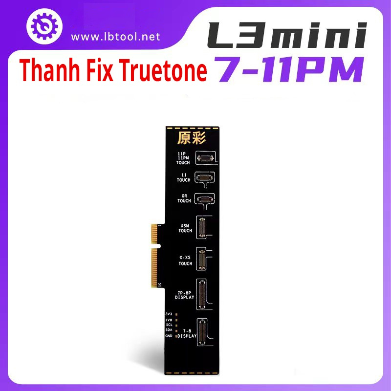 Box Luban L3 Mini sửa Face ID, fix pin, camera, cáp loa trong X-15PM ...