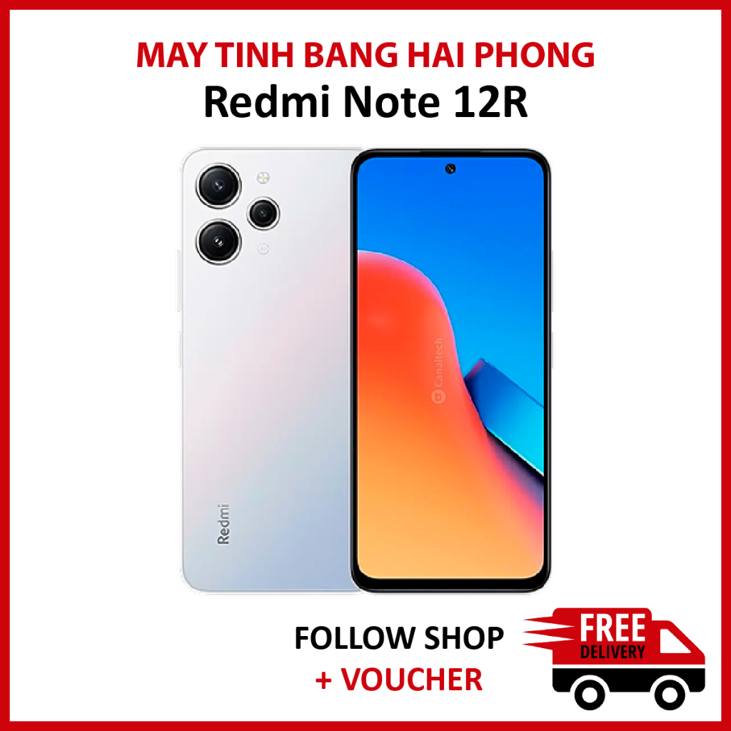 Điện thoại Xiaomi Redmi Note 12R Rom quốc tế RAM 4/128GB chip ...