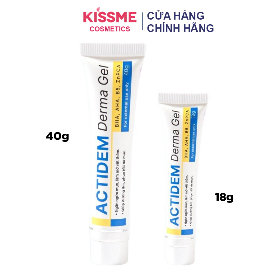 Gel ACTIDEM Derma Gel 18gr / 40gr | Shopee Việt Nam
