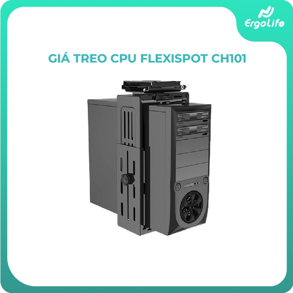 Giá Treo CPU, Kệ Treo CPU Dành Cho Bàn Nâng Hạ Flexispot CH101 Chính ...