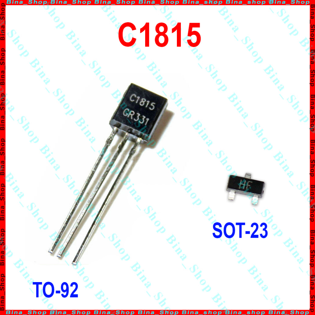 (10 cái) Transitor C1815 50V/150mA TO-92 SOT-23 NPN | Shopee Việt Nam