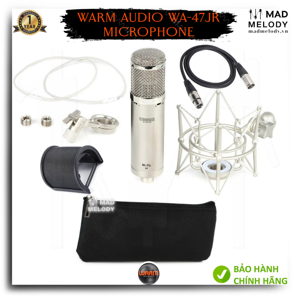 Warm Audio WA-47jr FET Condenser Microphone (micro thu âm chất lượng ...