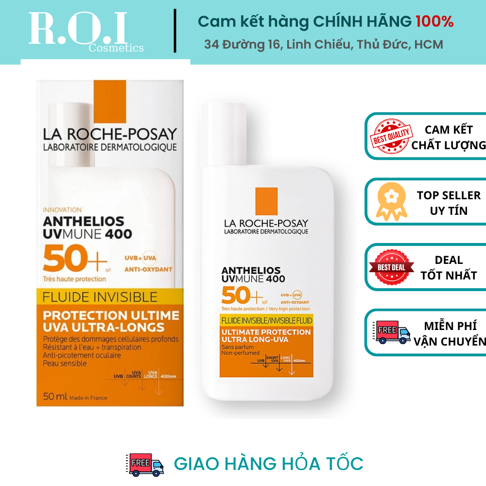Kem Chống Nắng Dạng Sữa La Roche Posay Innovation Anthelios UVMUNE 400 ...