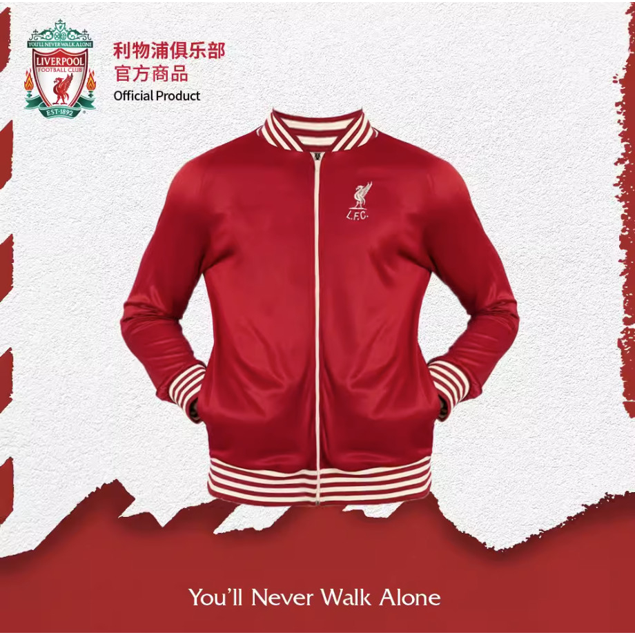 Sản phẩm chính hãng của Liverpool FC | Áo khoác retro LFC | Áo khoác ...