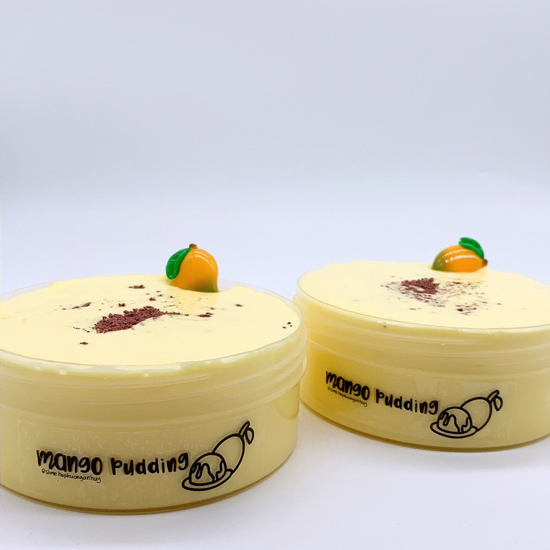 [SẴN] Slime Basic Mango Pudding / Slime Thạch Pudding Xoài - haphuonganhuyslime | Shopee Việt Nam