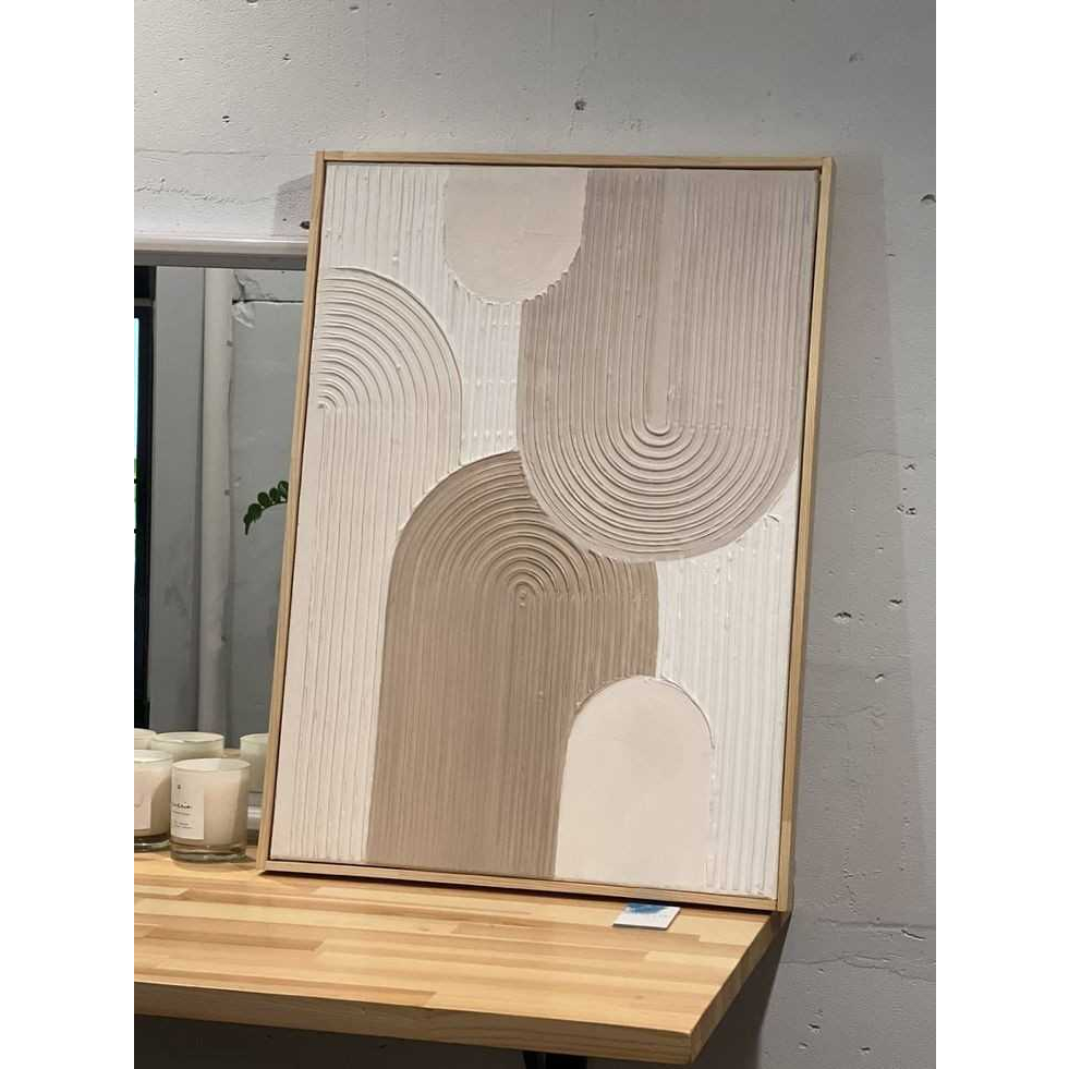 Tranh DIY Từ Bột Đắp Nổi Thạch Cao 3D Texture Art Thủ Công Phong Cách ...