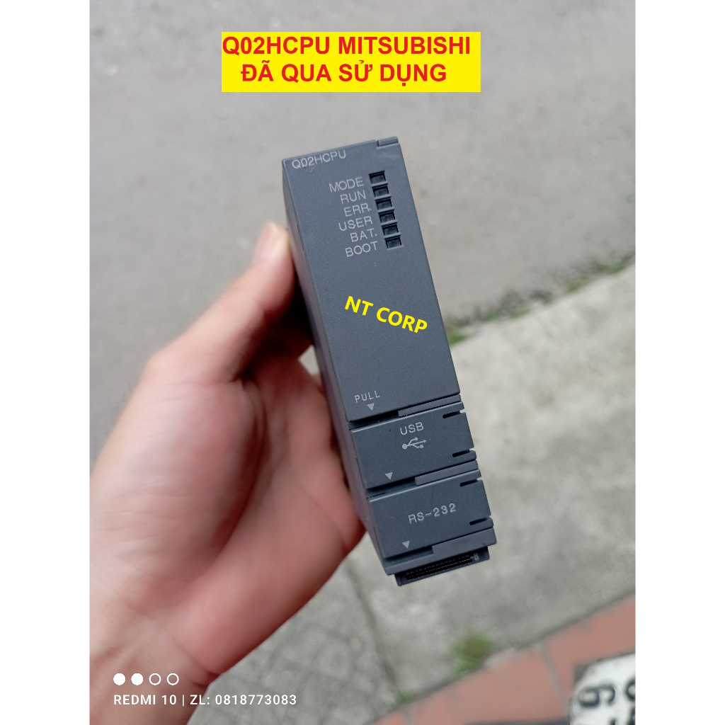 Bộ điều khiển Q02HCPU Mitsubishi Nhật Bản, thiết bị đã qua sử dụng giá rẻ | Shopee Việt Nam