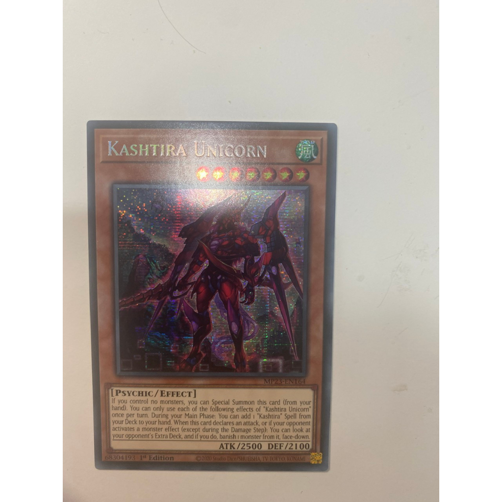 thẻ bài yugioh Kashtira Unicorn - MP23-EN164 - Prismatic Secret Rare 1st Edition | Shopee Việt Nam