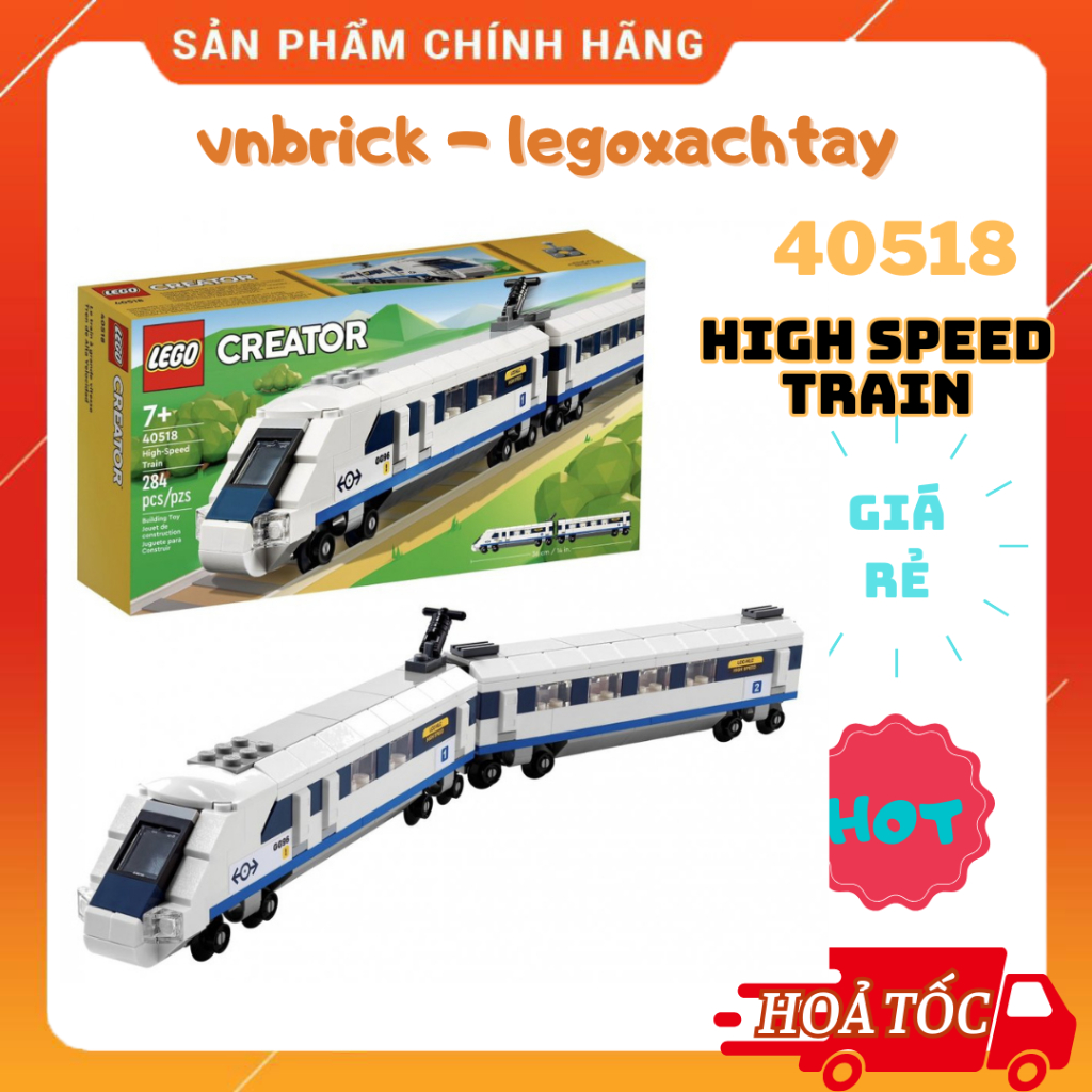 LEGO Creator 40518 High Speed Train Tàu Cao Tốc | Shopee Việt Nam