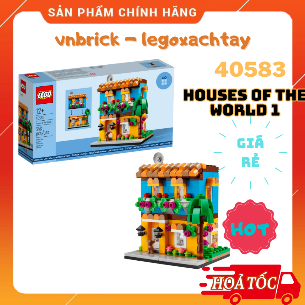 LEGO 40583 Houses of the World 1 - Ngôi Nhà Của Thế Giới 1 | Shopee ...
