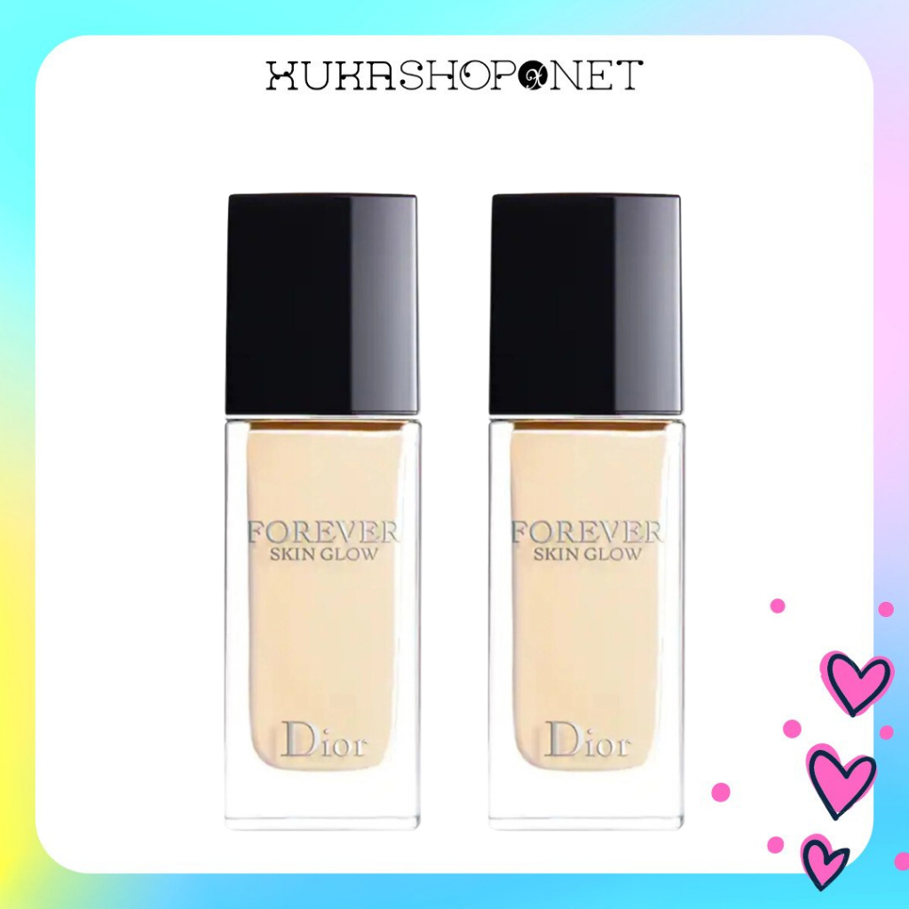Kem nền DIOR Forever Skin Glow 24h Wear Radiant Perfection Skin-Caring Foundation 30ml | Shopee ...