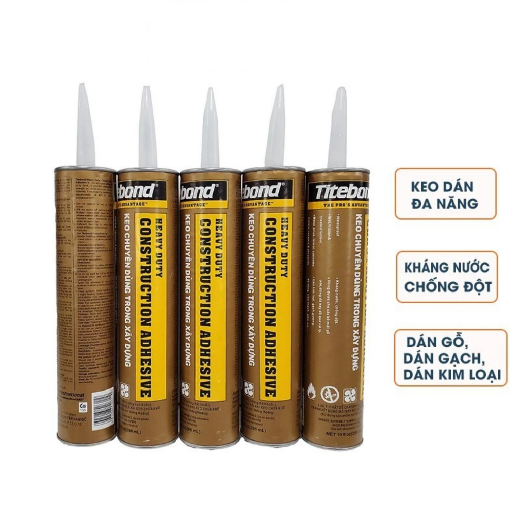 Keo tibon titebond cao cấp - Keo dán xây dựng đa năng | Shopee Việt Nam