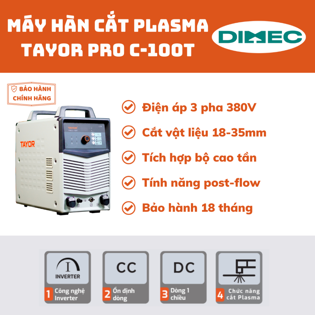 MÁY CẮT PLASMA TAYOR PRO C-100T | Shopee Việt Nam