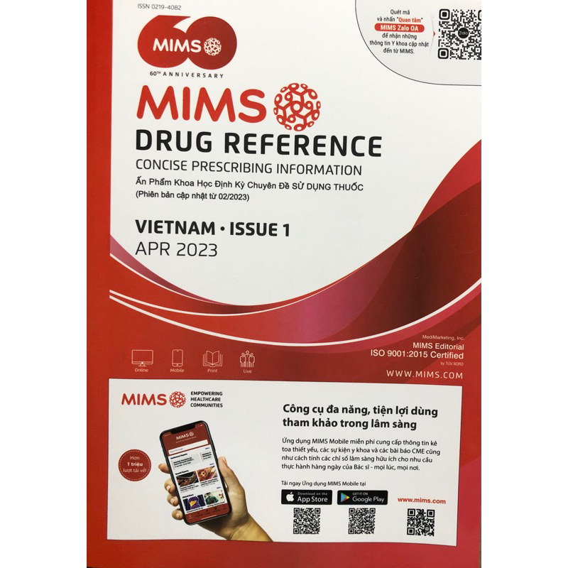 Sách - Mims Việt Nam 2023 Ấn phẩm khoa học định kỳ chuyên đề sử dụng ...