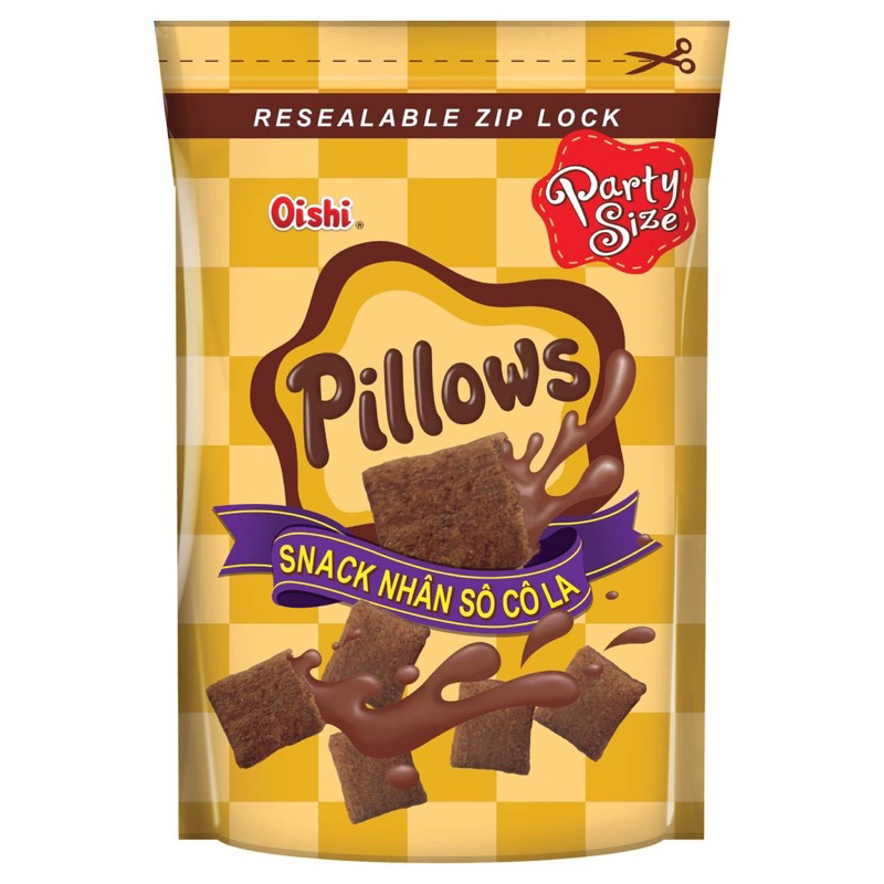 Snack Pillows Oishi 85gr Túi Zip [NEW]🔥 | Shopee Việt Nam