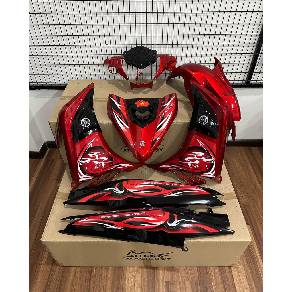 tem rời exciter 135 lc đỏ chế chuẩn 2023 , Mẫu ( Mới ) tem 3 lớp bền ...