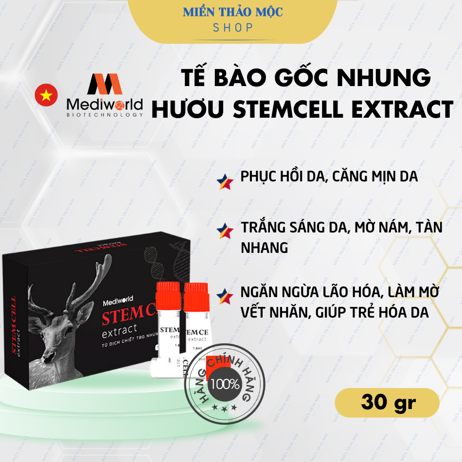 Tế bào gốc Mediworld Nhung Hươu STEMCELL EXTRACT - Miền Thảo Mộc Shop | Shopee Việt Nam