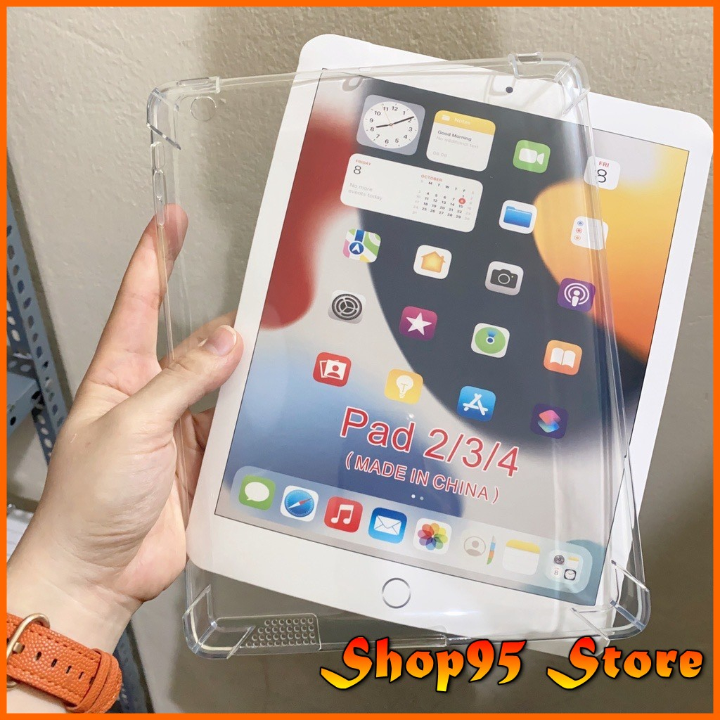 Ốp lưng iPad 2 - iPad 3 - iPad 4 dẻo Trong suốt Chống sốc | Shopee Việt Nam