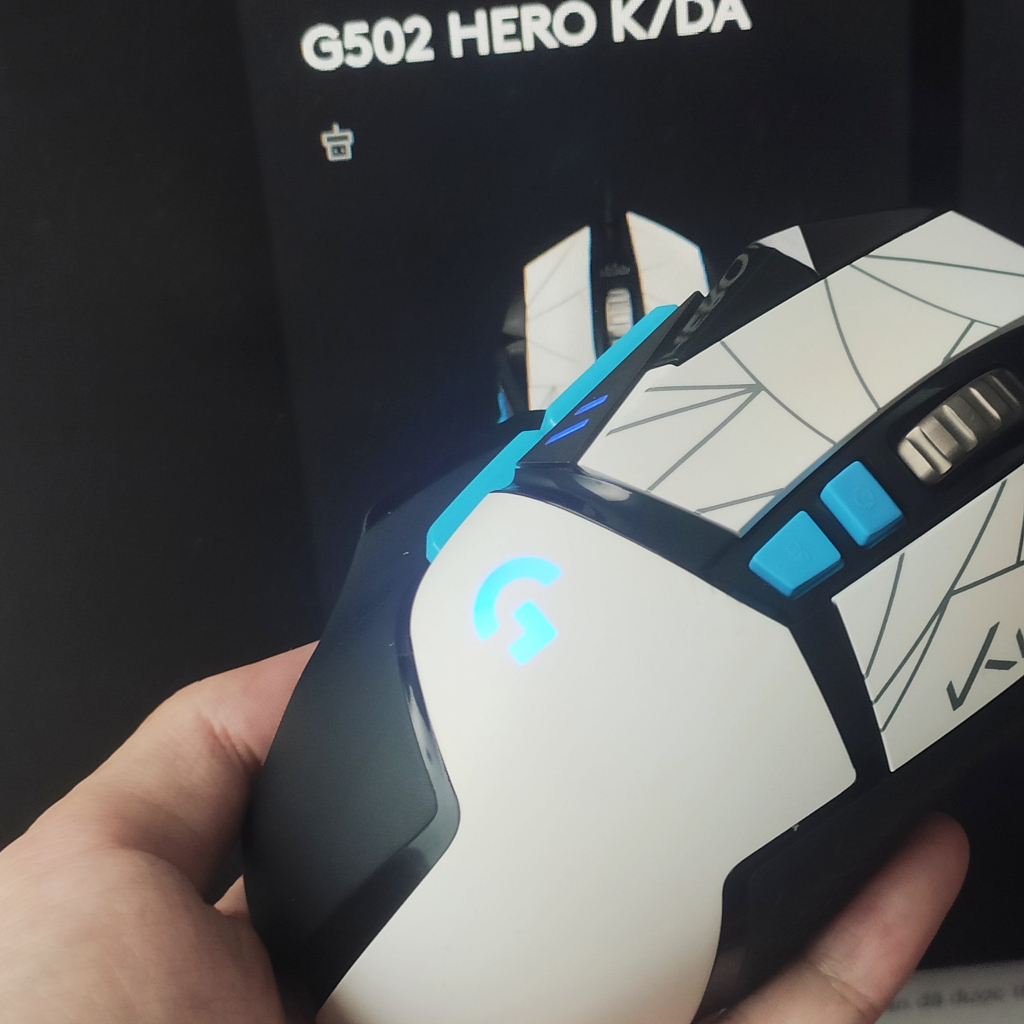 Chuột Gaming Logitech G502 Hero KDA Cũ Chính hãng - BAO NHẬN G HUB ...