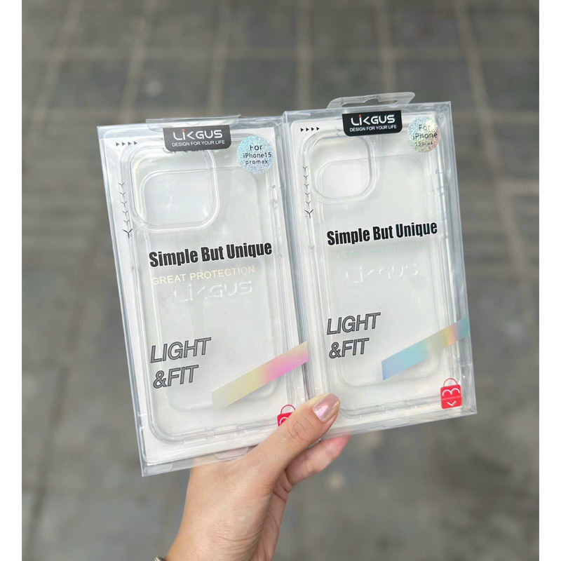 Ốp Likgus trong suốt chống ố Iphone 16/ ip16 pro/ ip16 plus ip16 pro max | Shopee Việt Nam