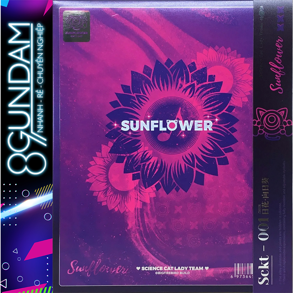 Mô Hình Ráp Sẵn 1/9 Science - Cat Lady Team 001 SCLT-001 SUNFLOWER ...