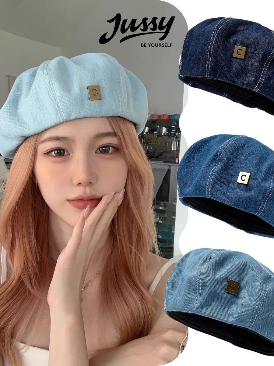 Mũ Nồi Jean Denim MC MR & MRS CAP Form Mềm Chất Vải Jean Phong Cách Hàn ...