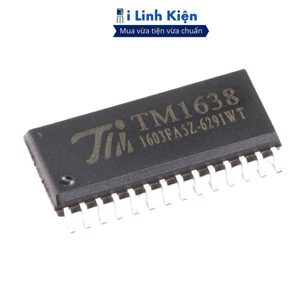 TM1638 ic quét led và phím bấm chính hãng ilinhkien. | Shopee Việt Nam