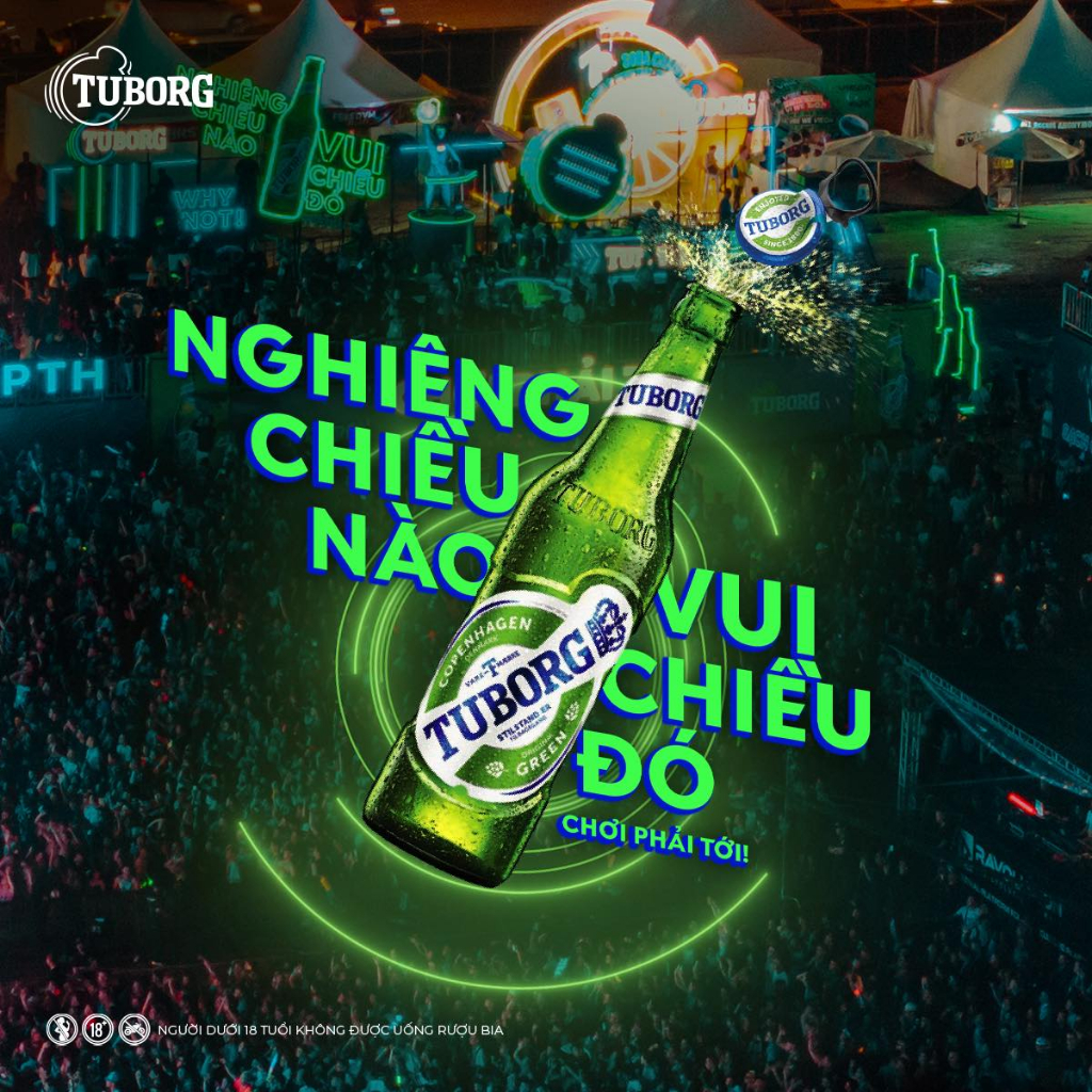 [GIAO NHANH 1H] Thùng 24 lon bia Tuborg 330ml x 24 Lon | Shopee Việt Nam