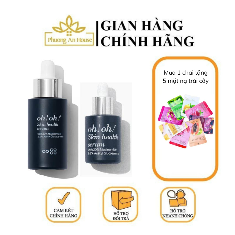 Serum Oh! Oh! Skin Health Niacinamide 20% sáng da | Shopee Việt Nam
