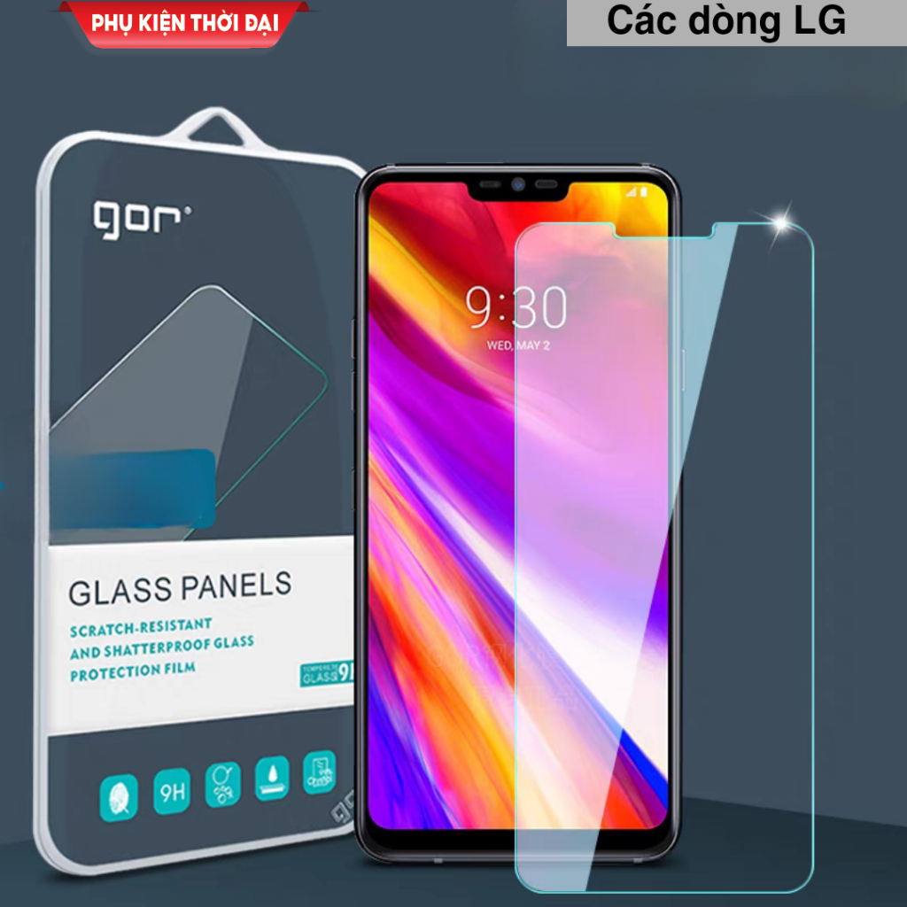 Cường lực Gor LG V60 ThinQ / LG G7 / LG G8 / LG V50s trong suốt trơn mượt 9H / 2.5D | Shopee ...