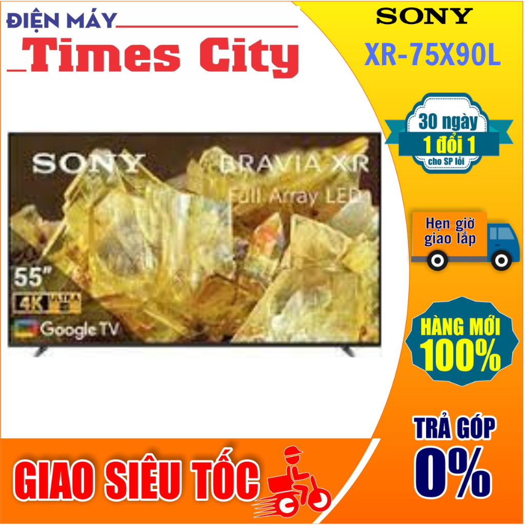 Google Tivi Sony 4K 75 inch XR-75X90L | Shopee Việt Nam
