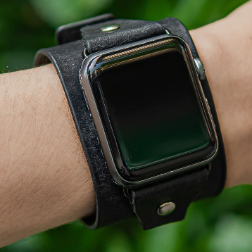 Dây da đồng hồ dành cho Apple watch D5 chất liệu da Pueblo của Italya ...
