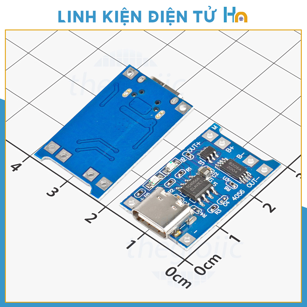 Mạch Sạc Pin Lithium Tp4056 | 18650 3.7v 3.6v 4.2v 1a | Shopee Việt Nam