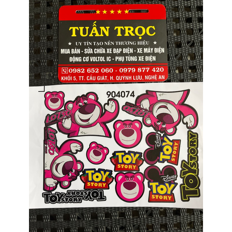 Tem gấu + Tafu + Race | Shopee Việt Nam