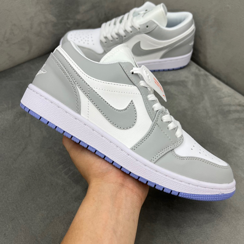 Giày Thể Thao JD1 Thấp Cổ Grey Wolf ( Full Box + Kèm Tất) | Shopee Việt Nam
