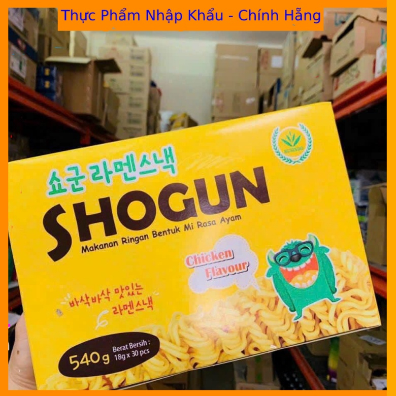 Mỳ Tôm trẻ em ăn liền SHOGUN Hộp 540g (30 gói x18g) | Shopee Việt Nam