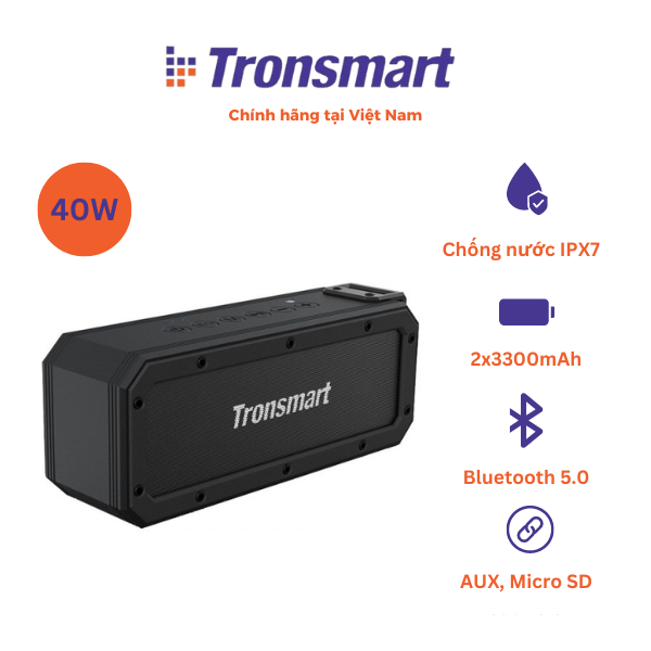 Loa Bluetooth Tronsmart Element Force Plus 40W | Shopee Việt Nam