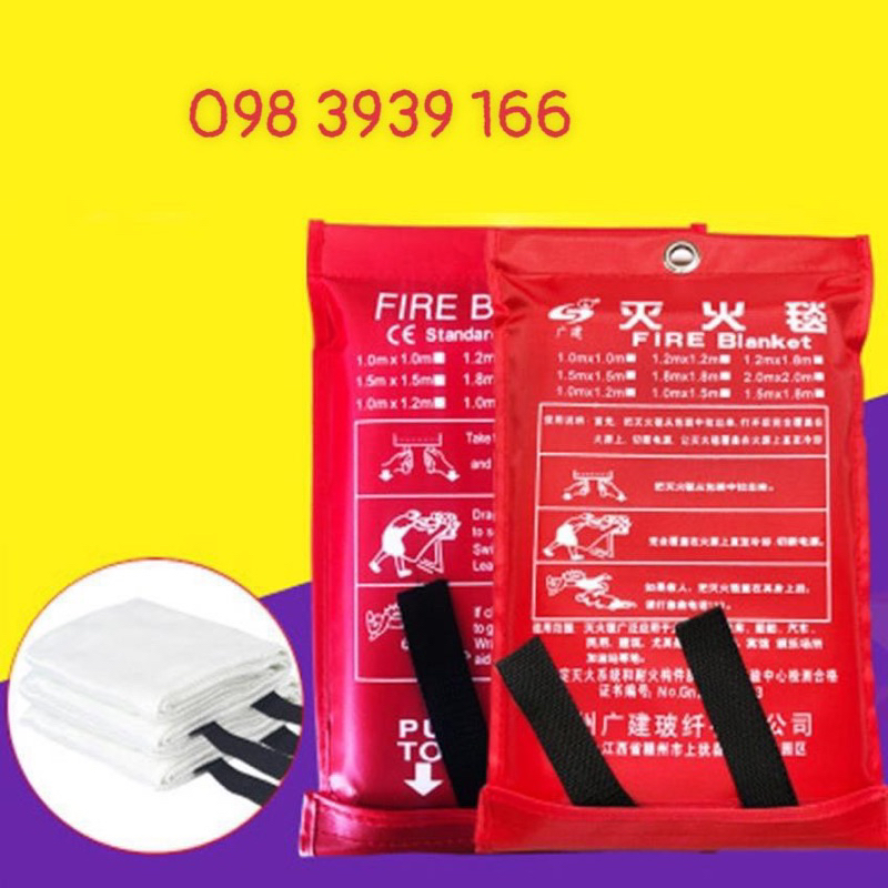 Chăn dập lửa, chăn chống cháy , cứu hoả PCCC BHGT | Shopee Việt Nam