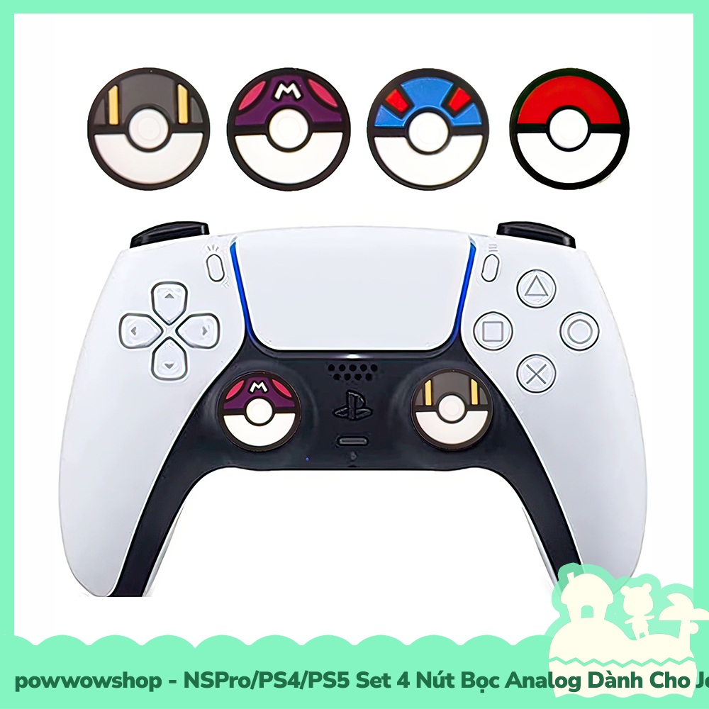 [Sẵn VN - Hỏa Tốc] NSPro/PS4/PS5/Xbox Set 4 Nút Bọc Dành Cho Analog Tay ...