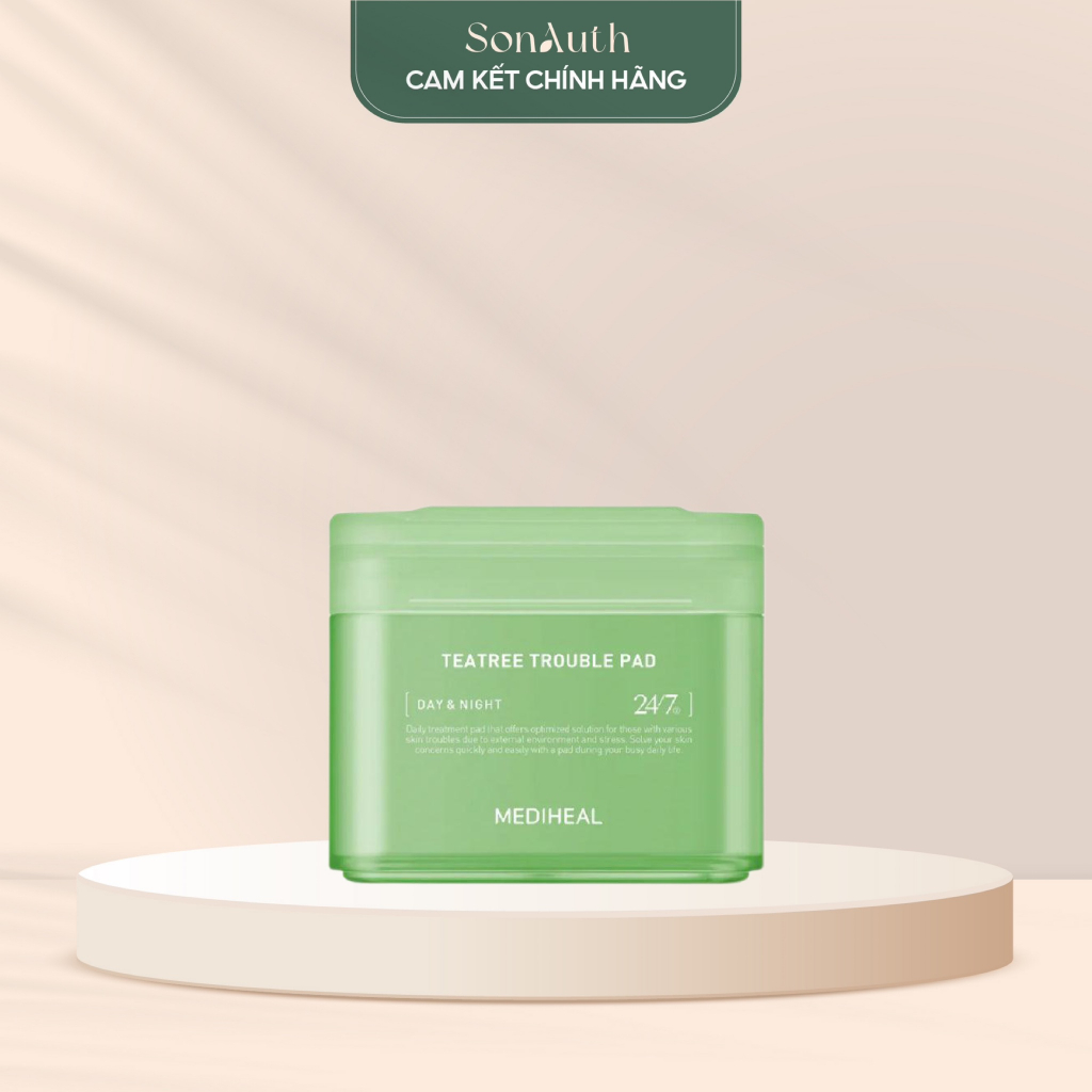 Toner Pad Mediheal Tea Tree Trouble 180ml (100 Pads) | Shopee Việt Nam