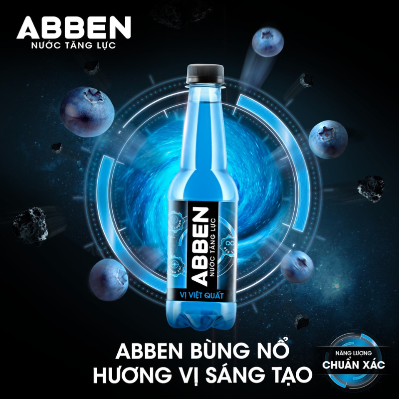 Nước Tăng Lực ABBEN Việt Quất 1 Thùng 24 Chai 330 Ml | Shopee Việt Nam
