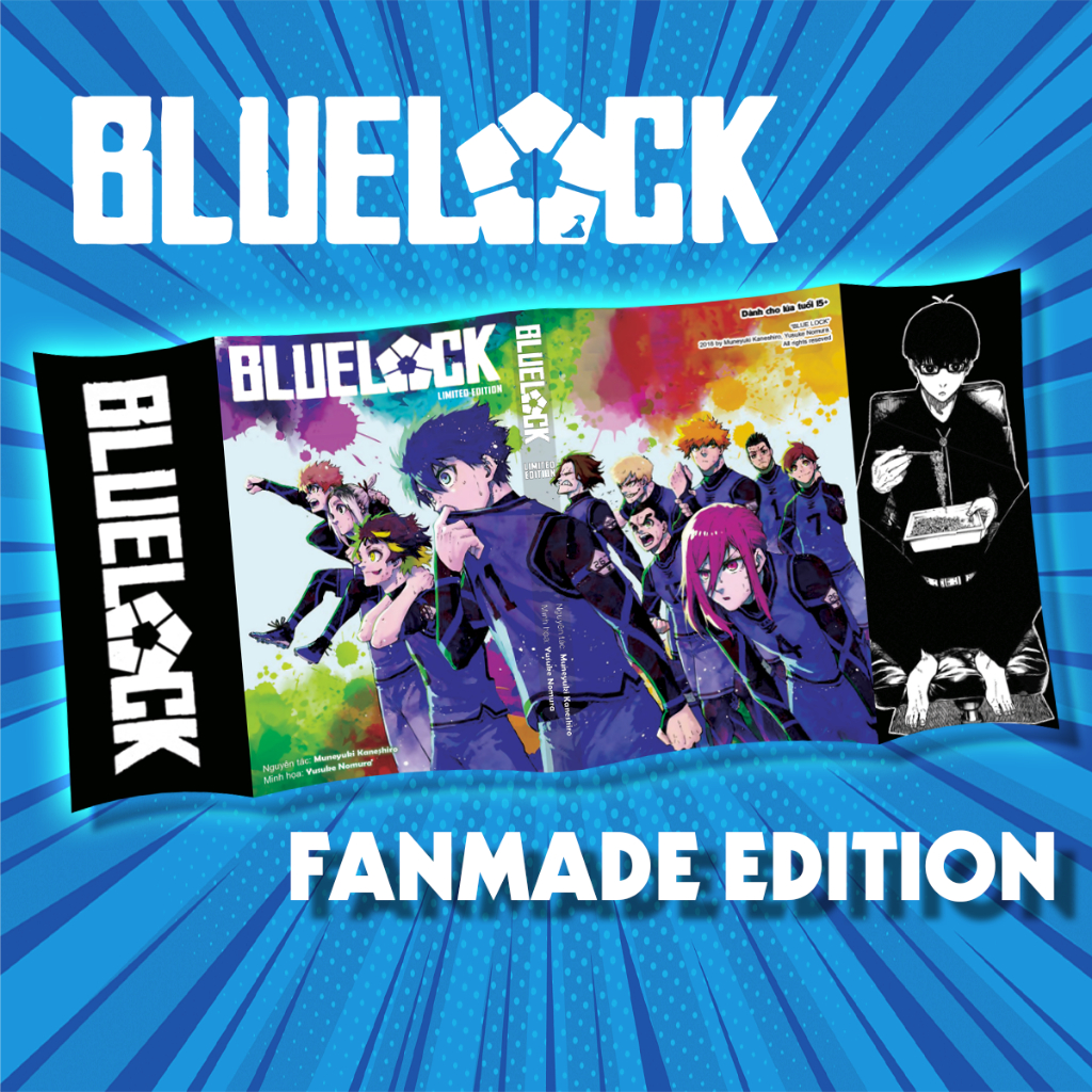 Bìa truyện Blue Lock (Fanmade) | Shopee Việt Nam
