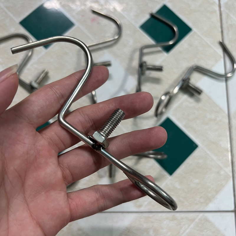 Móc inox treo lồng chim | Shopee Việt Nam