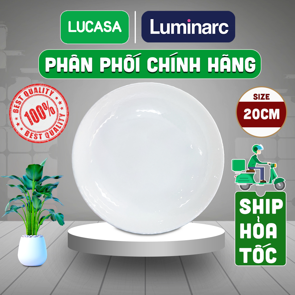 Đĩa Sâu Thủy Tinh Cường Lực Luminarc Diwali Lines 20cm - L1662 | Phân ...