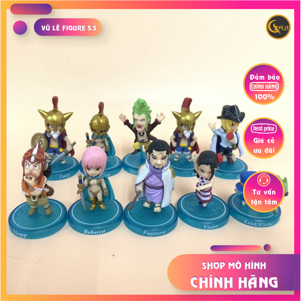 Mô hình One Piece Dressrosa chính hãng Bandai, OP Candy toy ver & OP ...