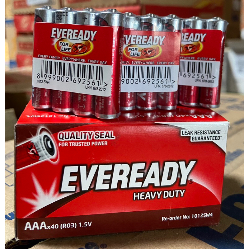 Pin EVEREADY HEAVYDUTY Vĩ 4 viên Chính Hãng | Shopee Việt Nam