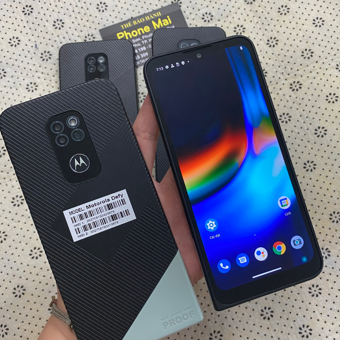 Điện thoại Motorola Defy Ram4/64G - 2 sim có 3G/4G cứng cáp chống va ...