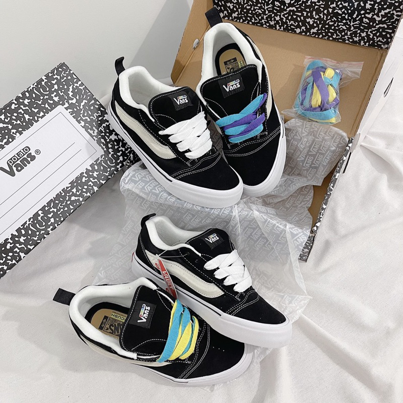 Giày sneaker Van Vault Potato bản like chuẩn lưỡi gà dày bản cao cấp ...